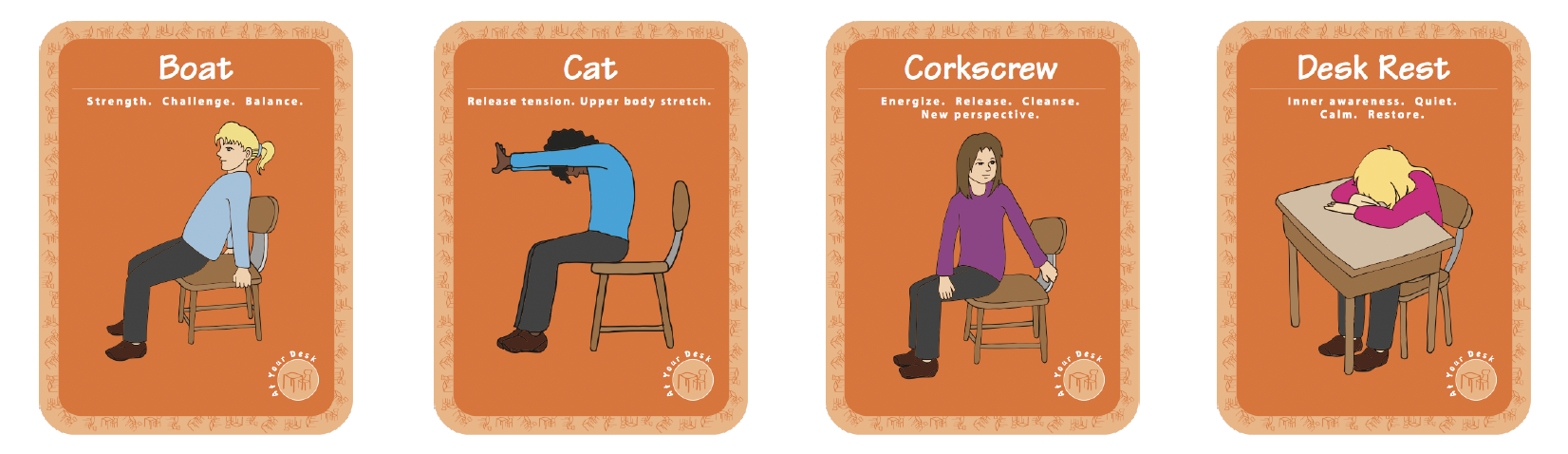 Boost Your Student's Mind & Body with Desk Yoga: Simple Stretches for ...